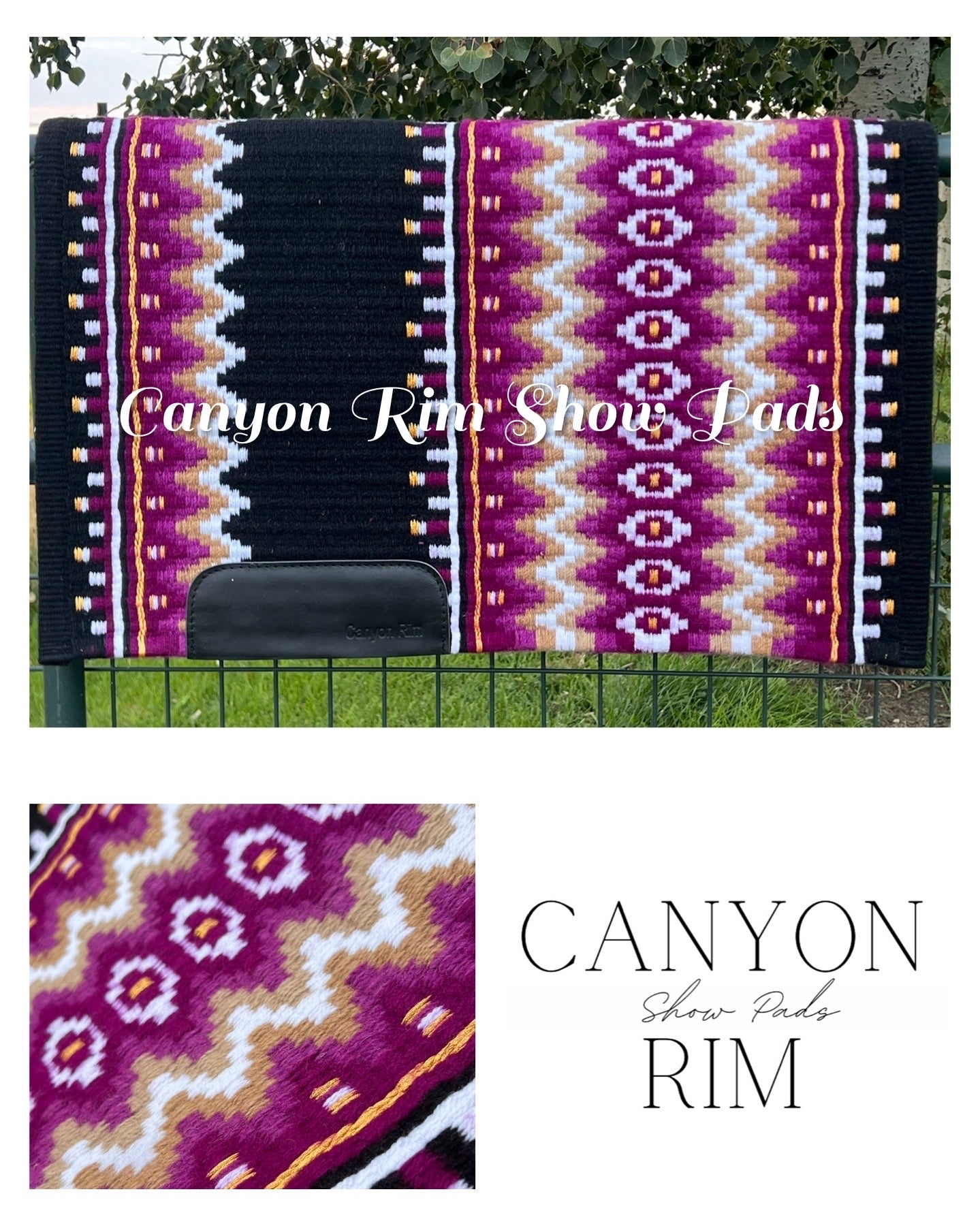 The Molly oversized Show pad – Canyon Rim Show Pads